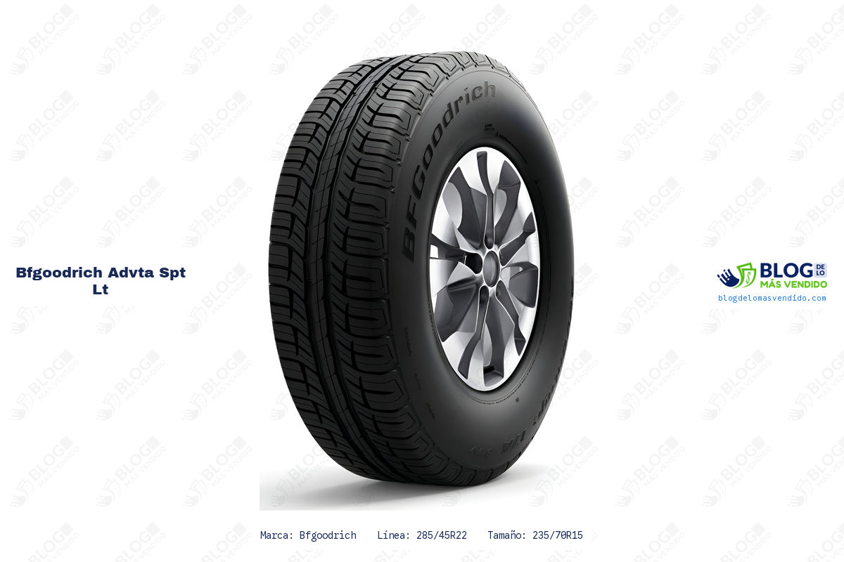 Ficha técnica BFGoodrich advta spt lt - Blog de lo más vendido