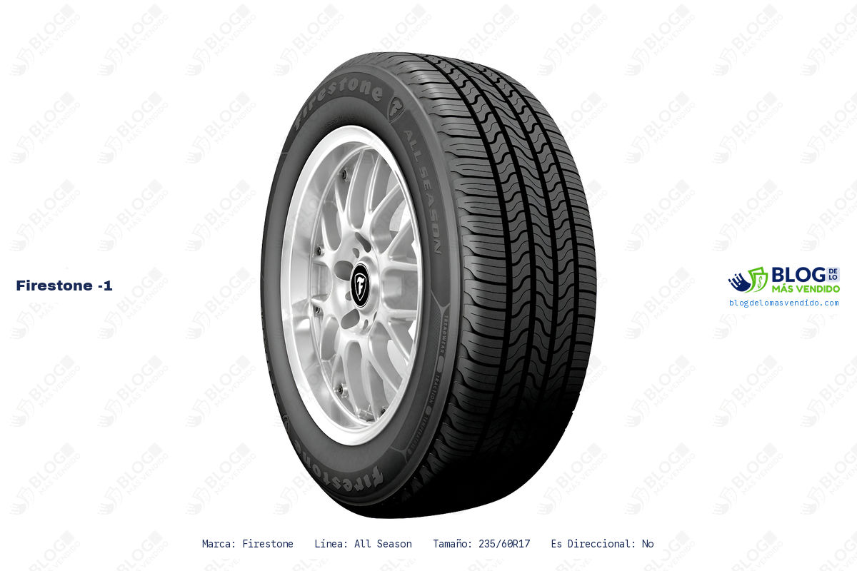 Ficha técnica neumático Firestone -1 para tu vehículo