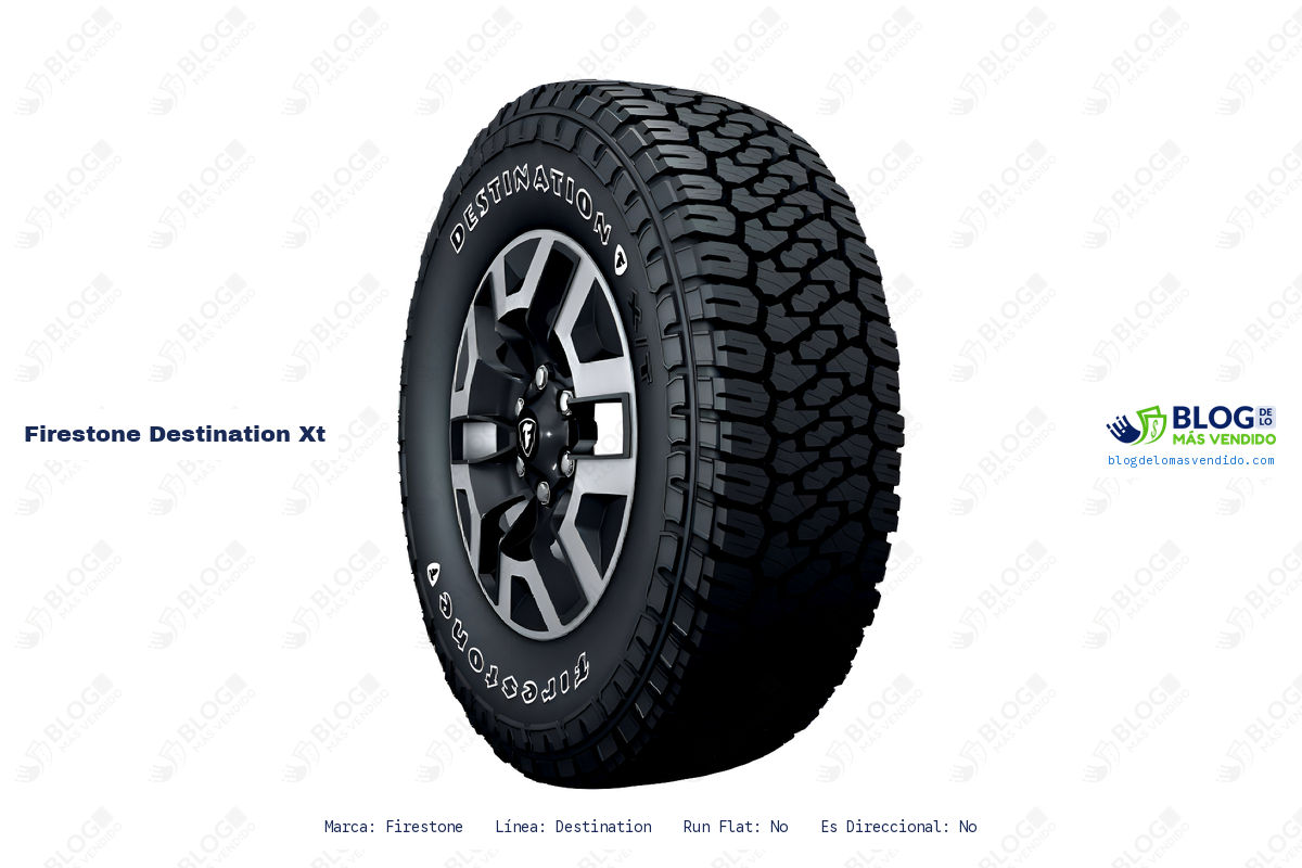 Ficha técnica neumático Firestone Destination XT