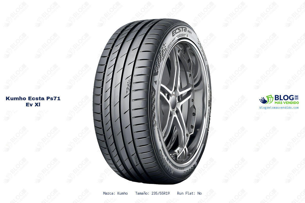 Ficha técnica neumático Kumho Ecsta PS71 EV XL